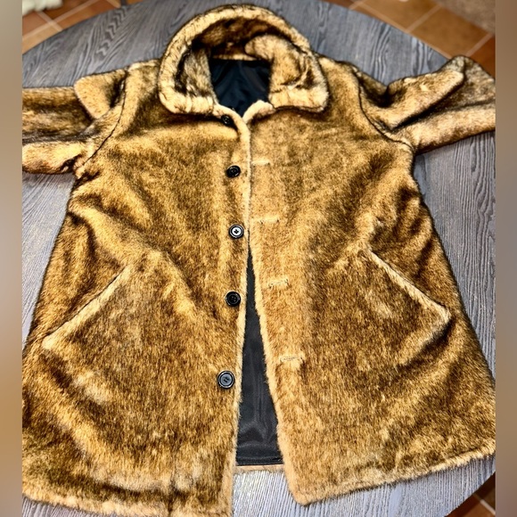 Donny Brooke | Jackets & Coats | Vintage Donny Brook Faux Fur Coat ...